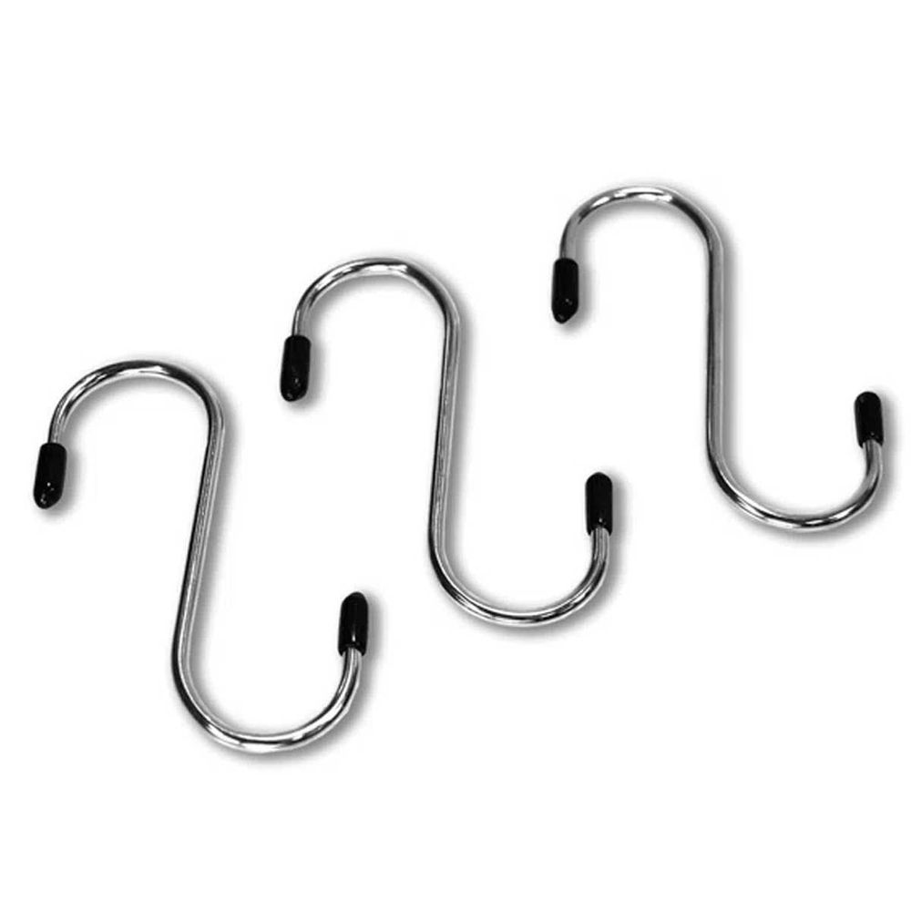 Kit de Ganchos inox 3 peças Ke Home - braswu