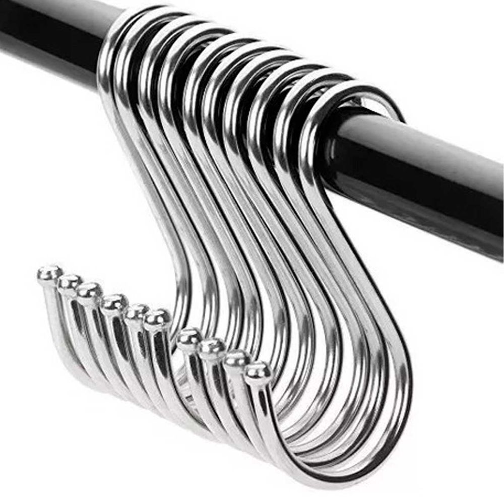 Kit de Ganchos inox 3 peças Ke Home - braswu