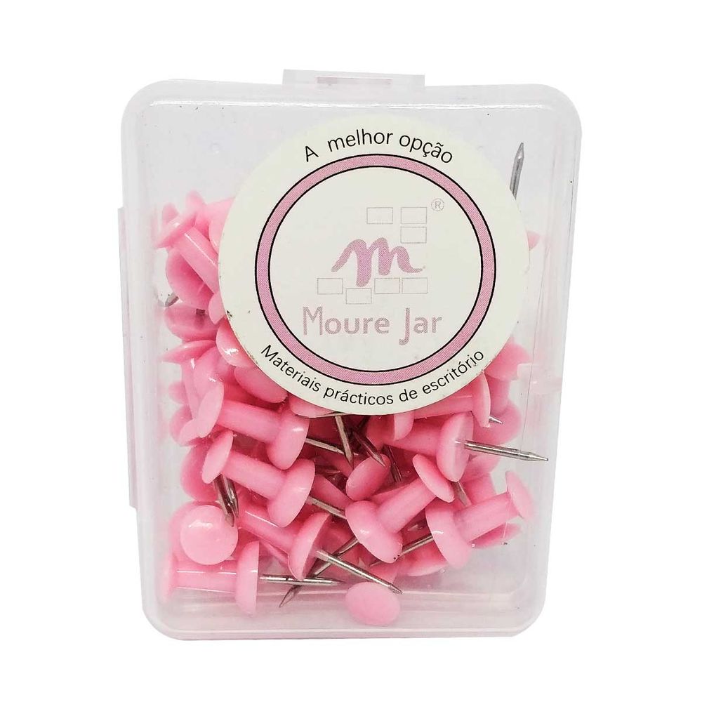 Jogo de Tachinhas de Plástico 40 Peças 1x2cm Cores Sortidas Michael ...