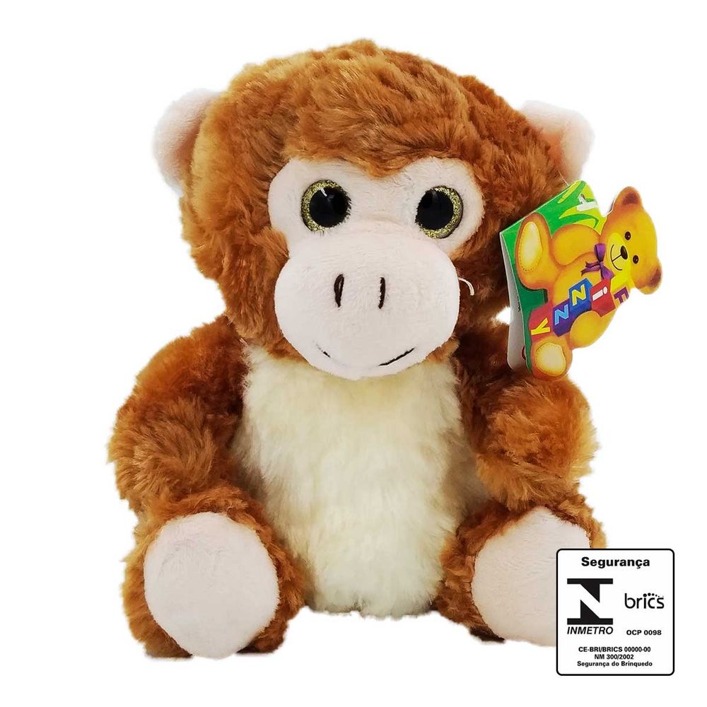 Animal de Pelúcia 20cm em Pelúcia Fizzy - braswu