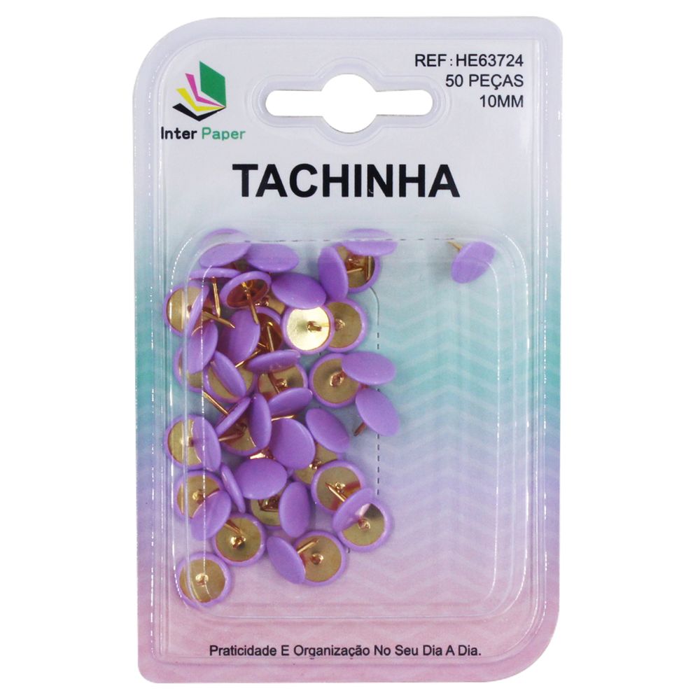 Jogo de Tachinhas 50 Peças 10mm em Metal Interponte - braswu